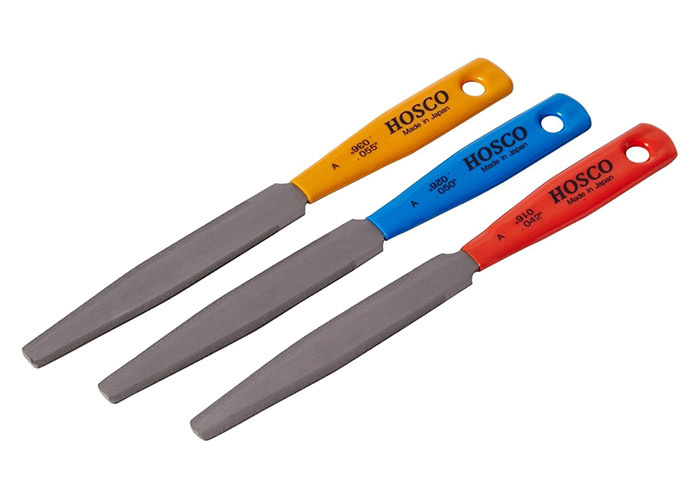 Hosco Nut Slotting File Set, Acoustic, 16-55 | Guitartrade